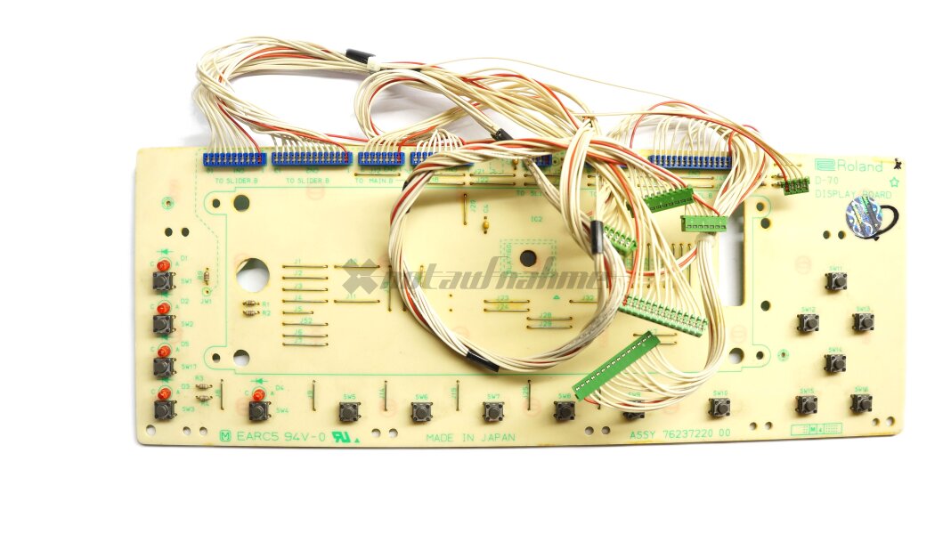 Roland D-70 - Display Board replacement spare parts synthesizer ...